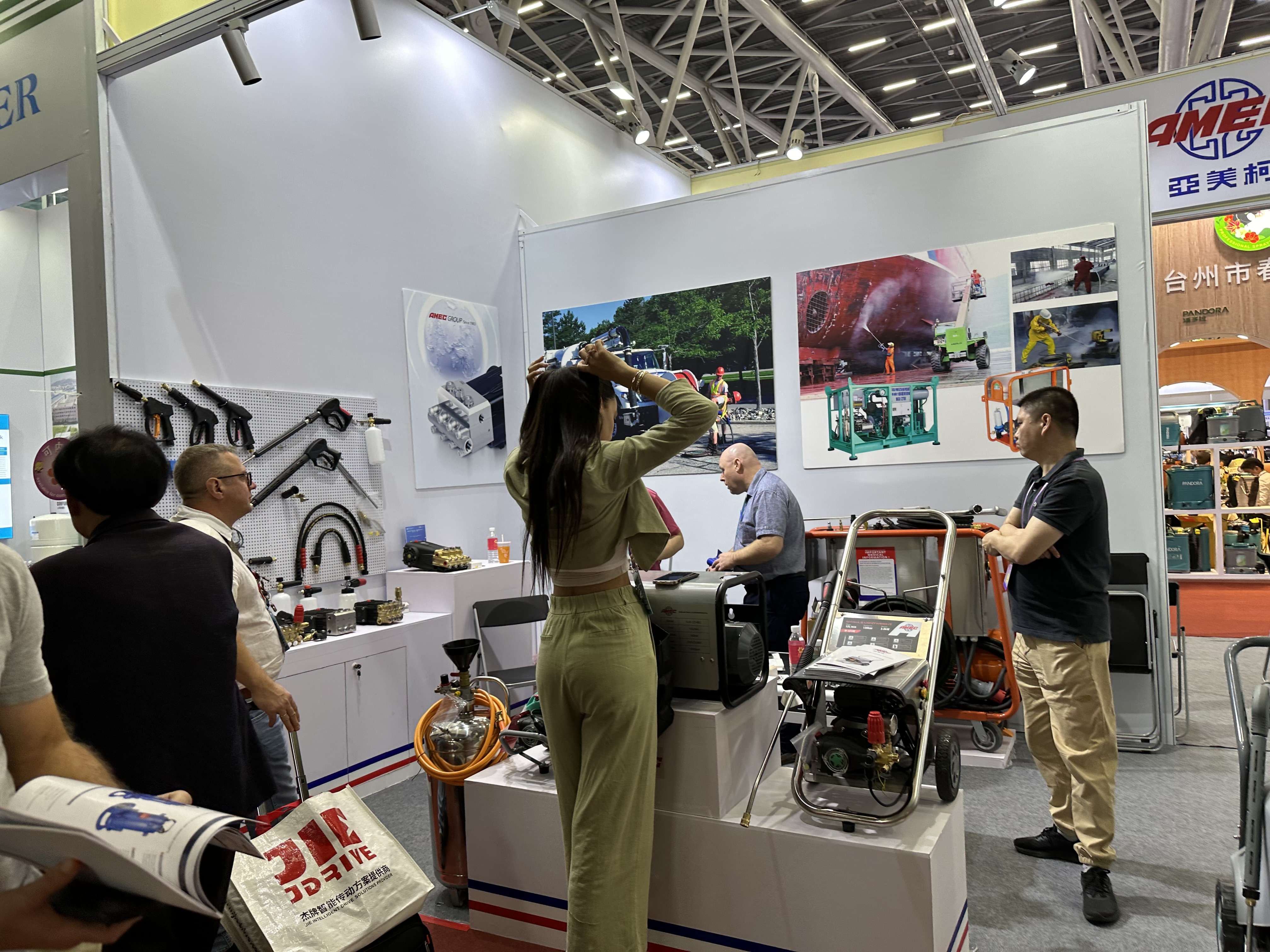 Botuo Plunger Pumps and High Pressure Washers Shown at the Canton Fair ...